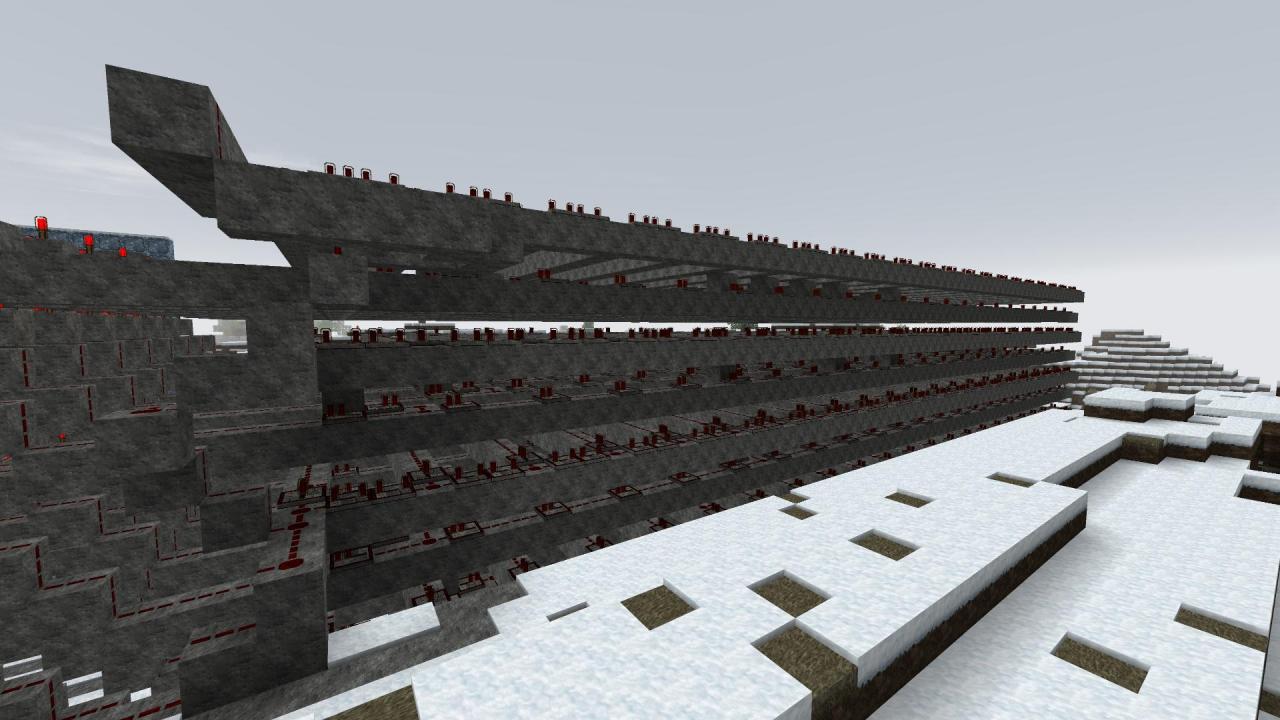 Redstone Screen, fully customizable Minecraft Map